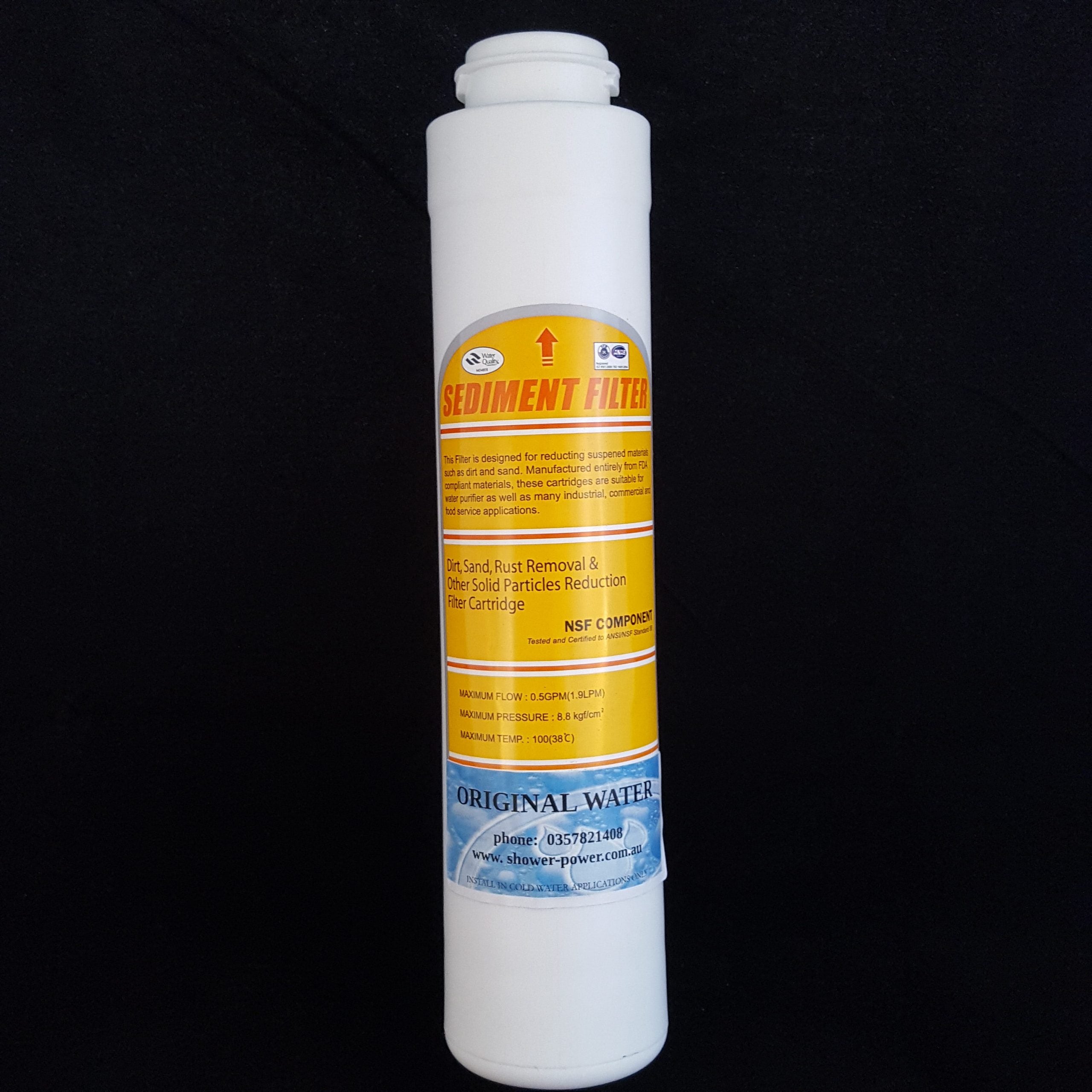 SP4 Quick Change Sediment Filter – Original Water and Shower Power