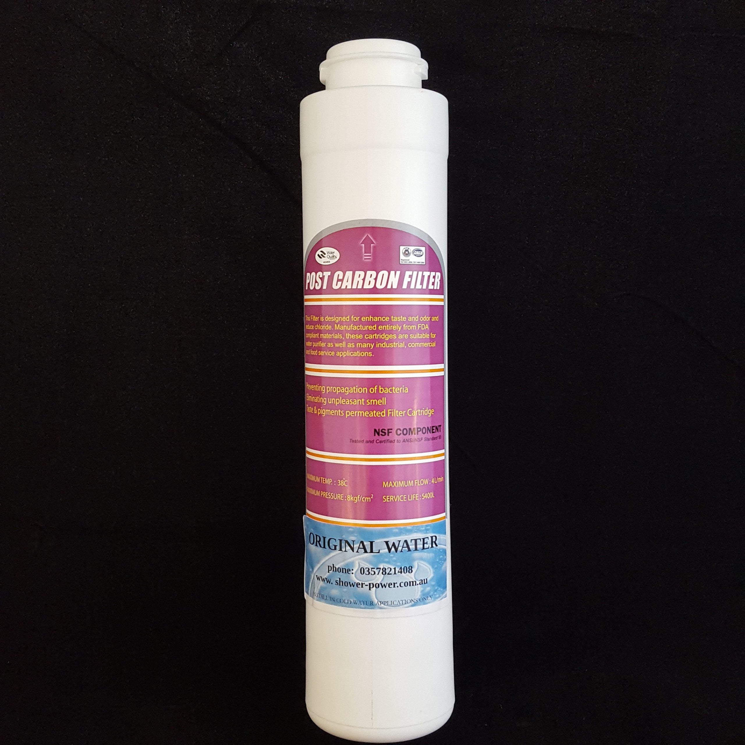 SP4 Quick Change Post Carbon Filter – Original Water and Shower Power