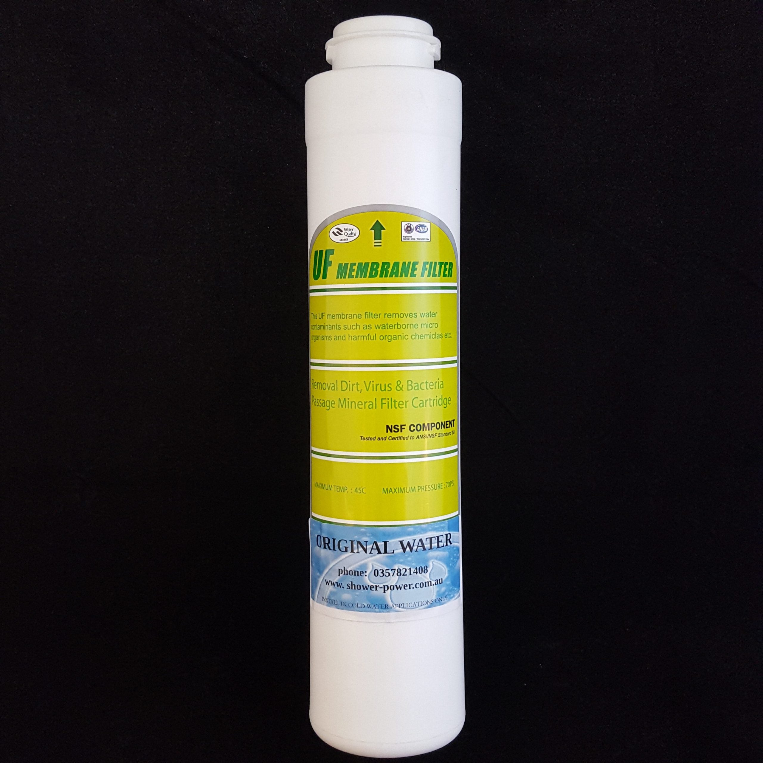 SP4 Quick Change UF Membrane Filter – Original Water and Shower Power