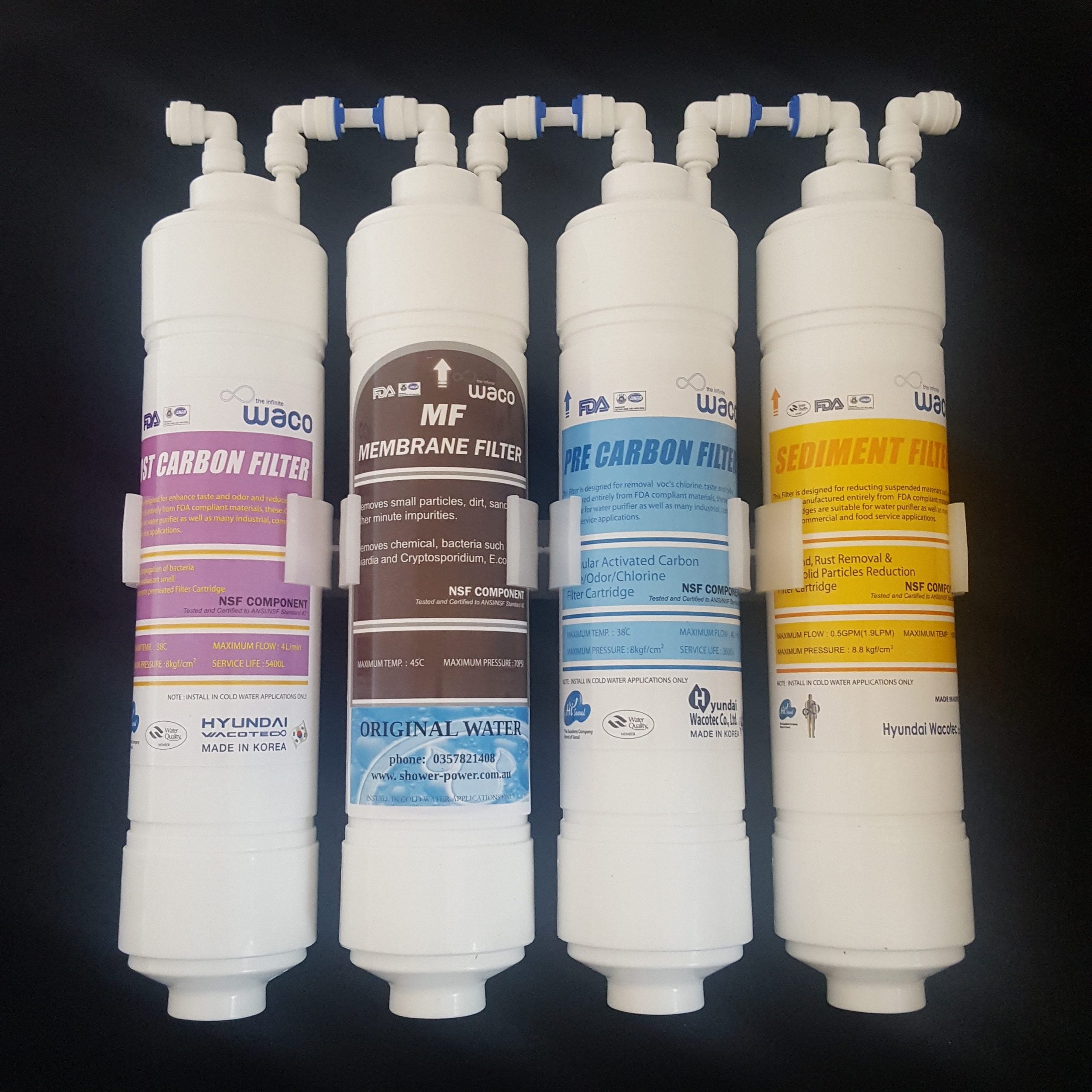 SP4 Inline Filter – Original Water and Shower Power